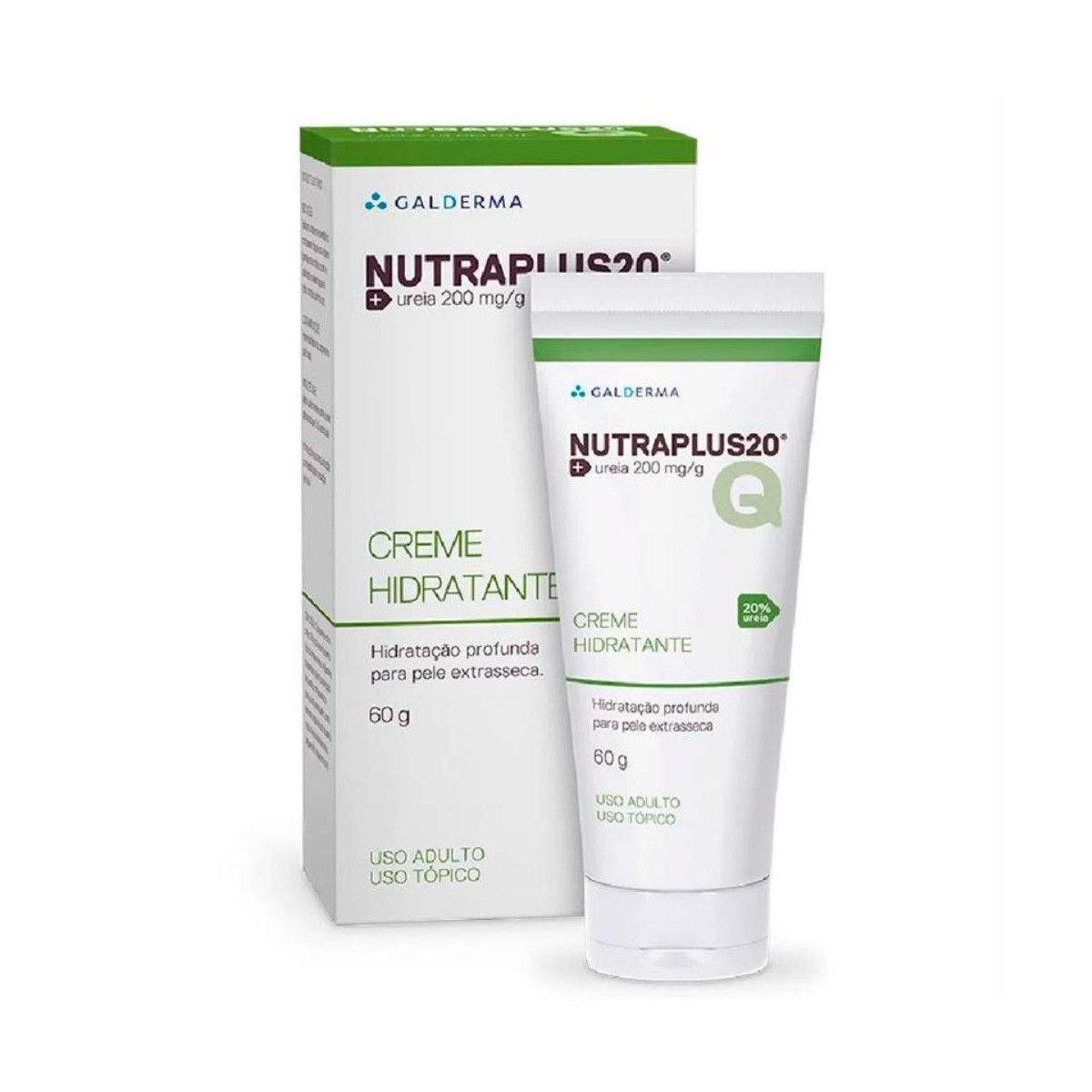 Creme Hidratante Nutraplus 20% Ureia Corporal 60g - Creme Hidratante ...
