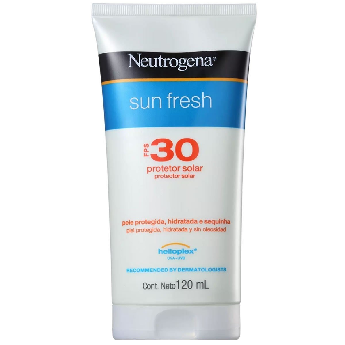 Protetor Solar Neutrogena Sun Fresh Facial Fps30 Facial 120ml ...