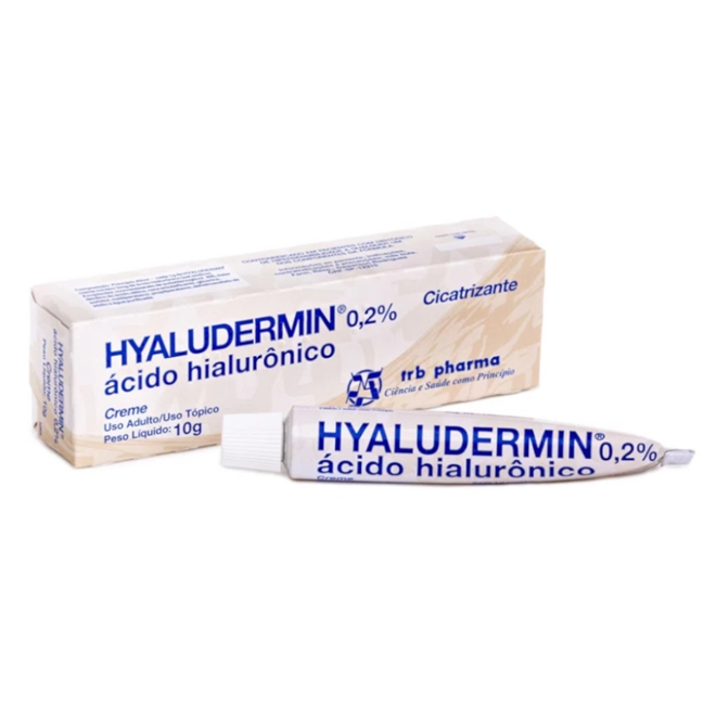Creme Hyaludermin 0,2% 10g - Trb Pharma - Creme Hyaludermin 0,2% 10g - Trb Pharma - TRB PHARMA