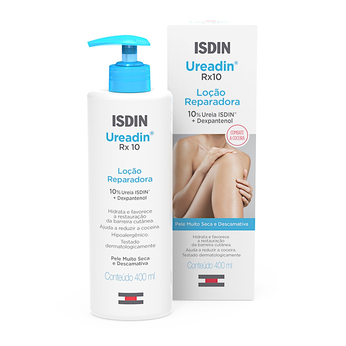 Loção Hidratante ISDIN Ureadin Rx 10 400ml - Loção Hidratante ISDIN ...