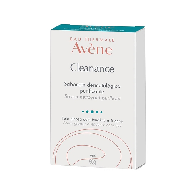 Sabonete em Barra Avène Cleanance Purificante 80g - Sabonete em Barra ...