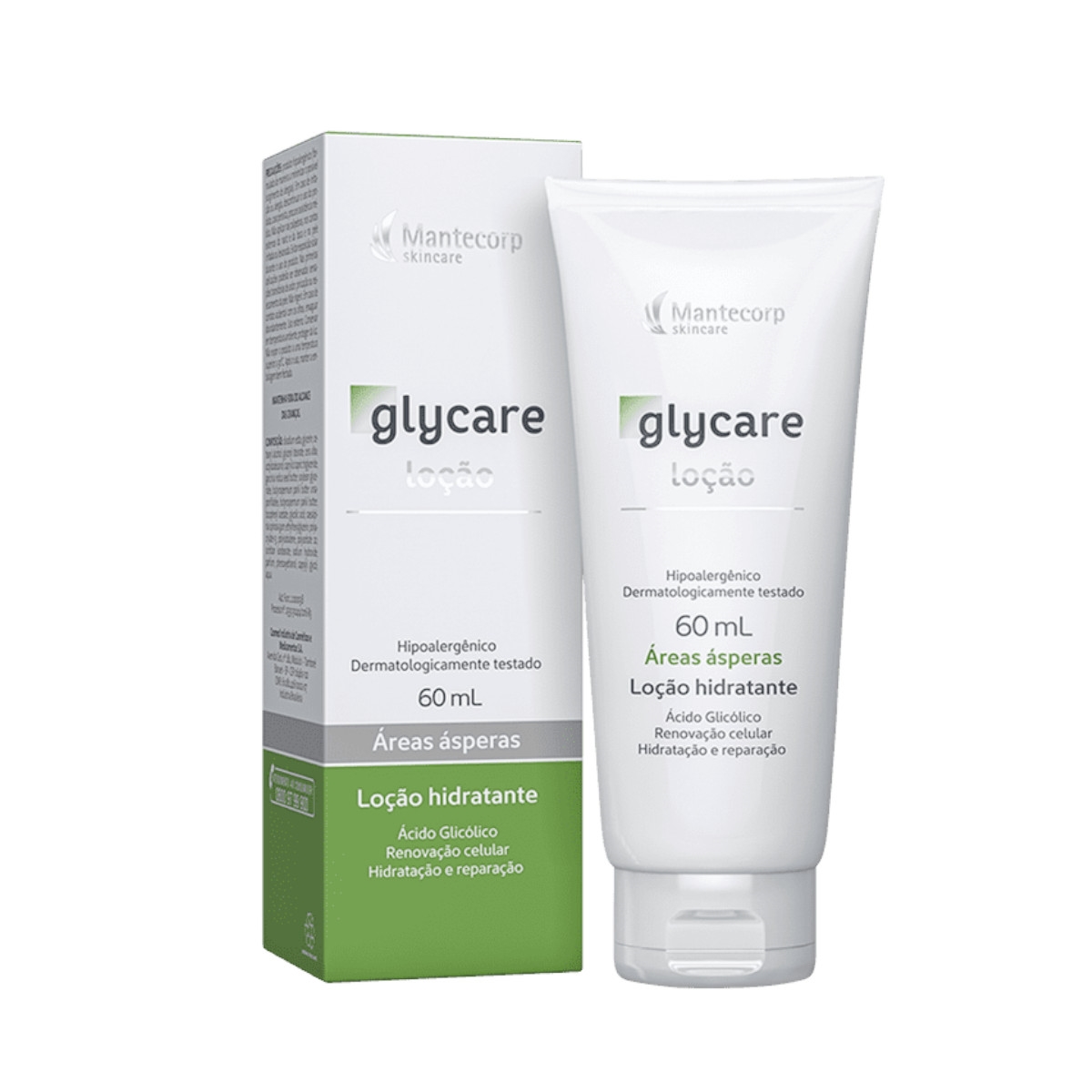 Loção Hidratante Mantecorp Glycare Áreas Ásperas 60ml - Loção ...