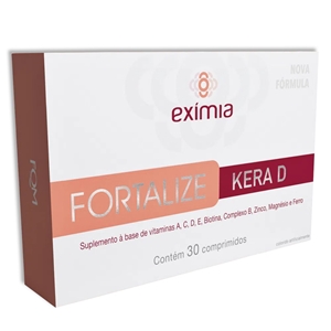 Suplemento Exímia Fortalize Kera D 30 Comprimidos - Eximia Fortalize ...