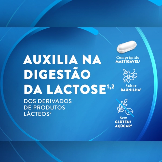 Lactase Mastigável Abbott Laclev Sabor Baunilha 30 Comprimidos ...