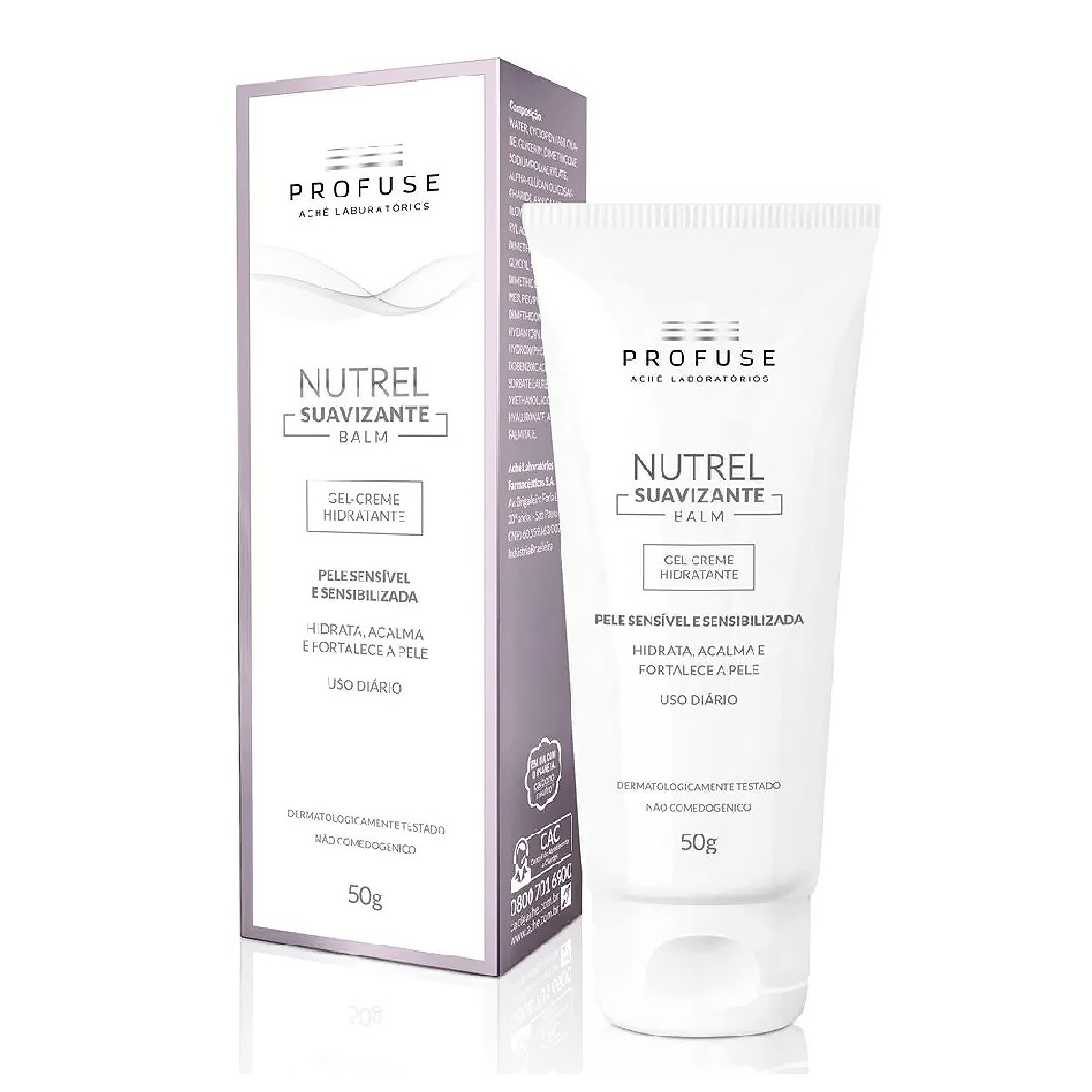 Hidratante Gel Creme Profuse Nutrel Suavizante Balm 50g - Hidratante ...