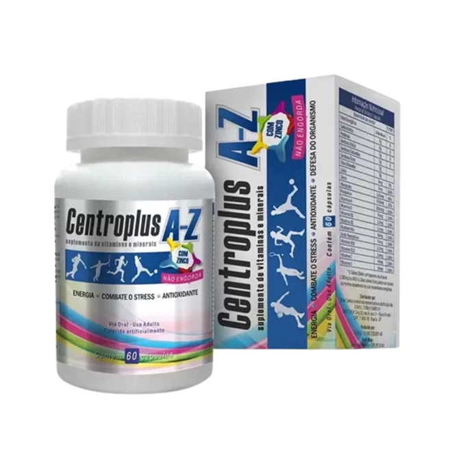 Suplemento Vitamínico Forhealth Centroplus AZ com 60 Cápsulas - Suplemento Vitamínico Forhealth ...