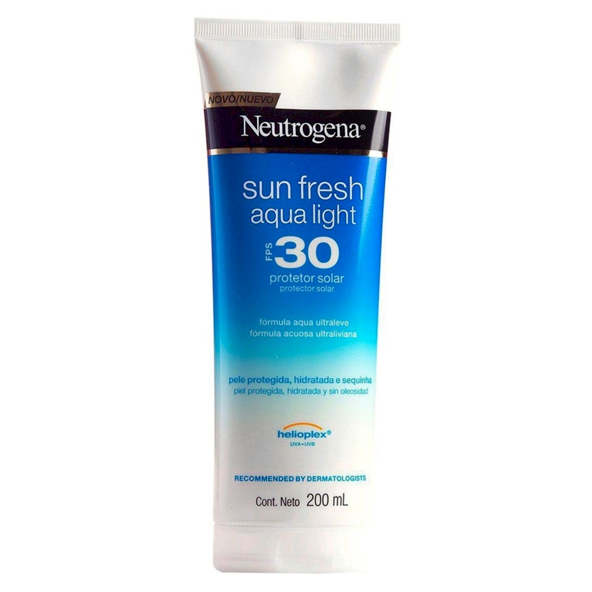 Protetor Solar Neutrogena Sun Fresh Aqua Light Fps30 200ml - Protetor ...