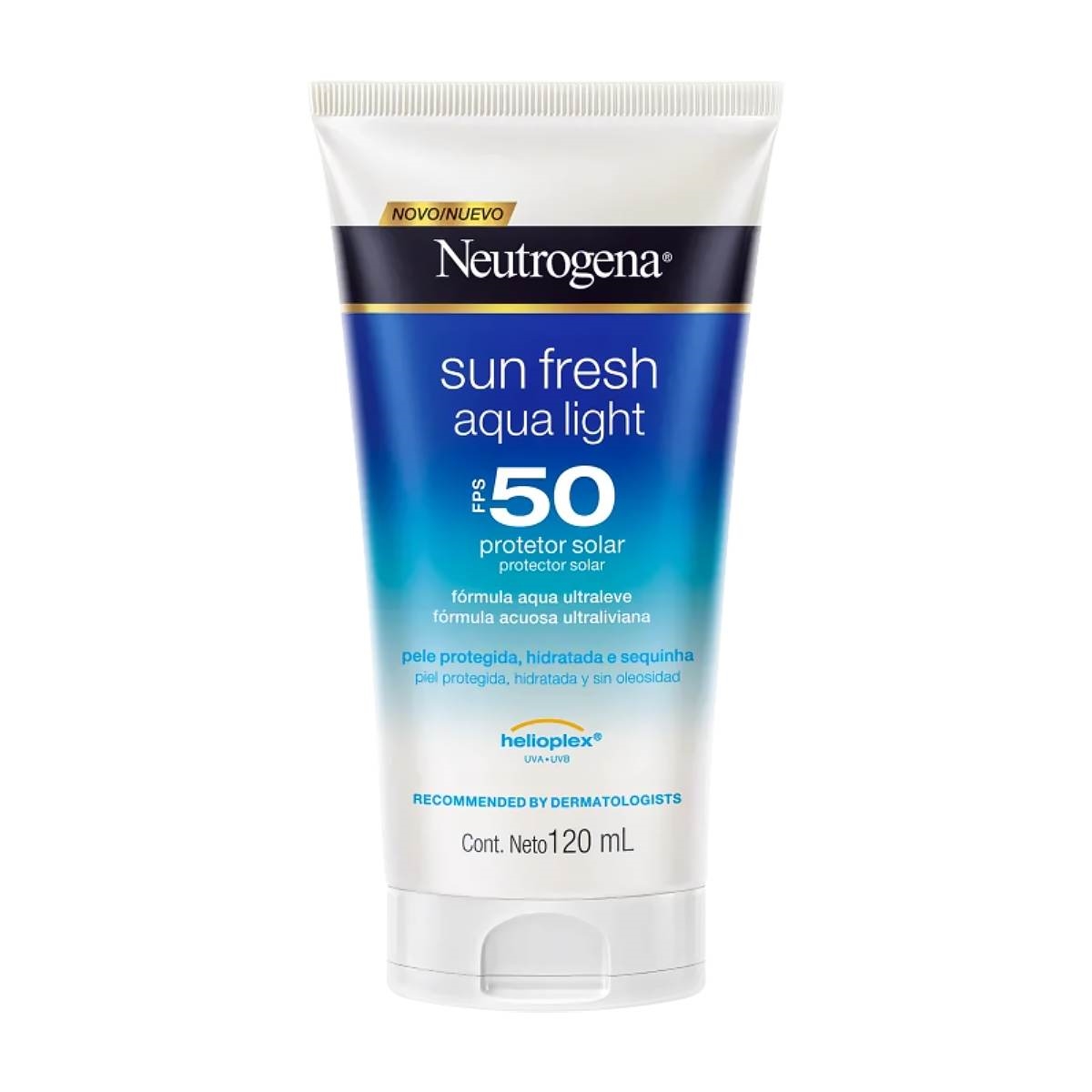 Protetor Solar Neutrogena Sun Fresh Aqua Light Fps50 120ml - Protetor ...