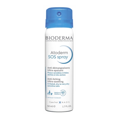 Spray Calmante Bioderma Atoderm Sos Anticoceira 50ml - Spray Calmante ...
