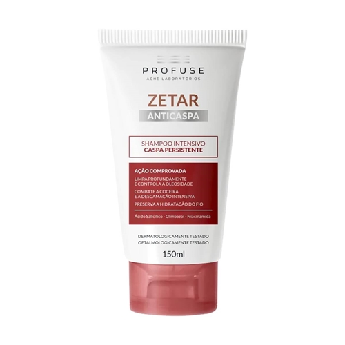 Shampoo Anticaspa Profuse Zetar Intensivo 150ml - Shampoo Anticaspa ...