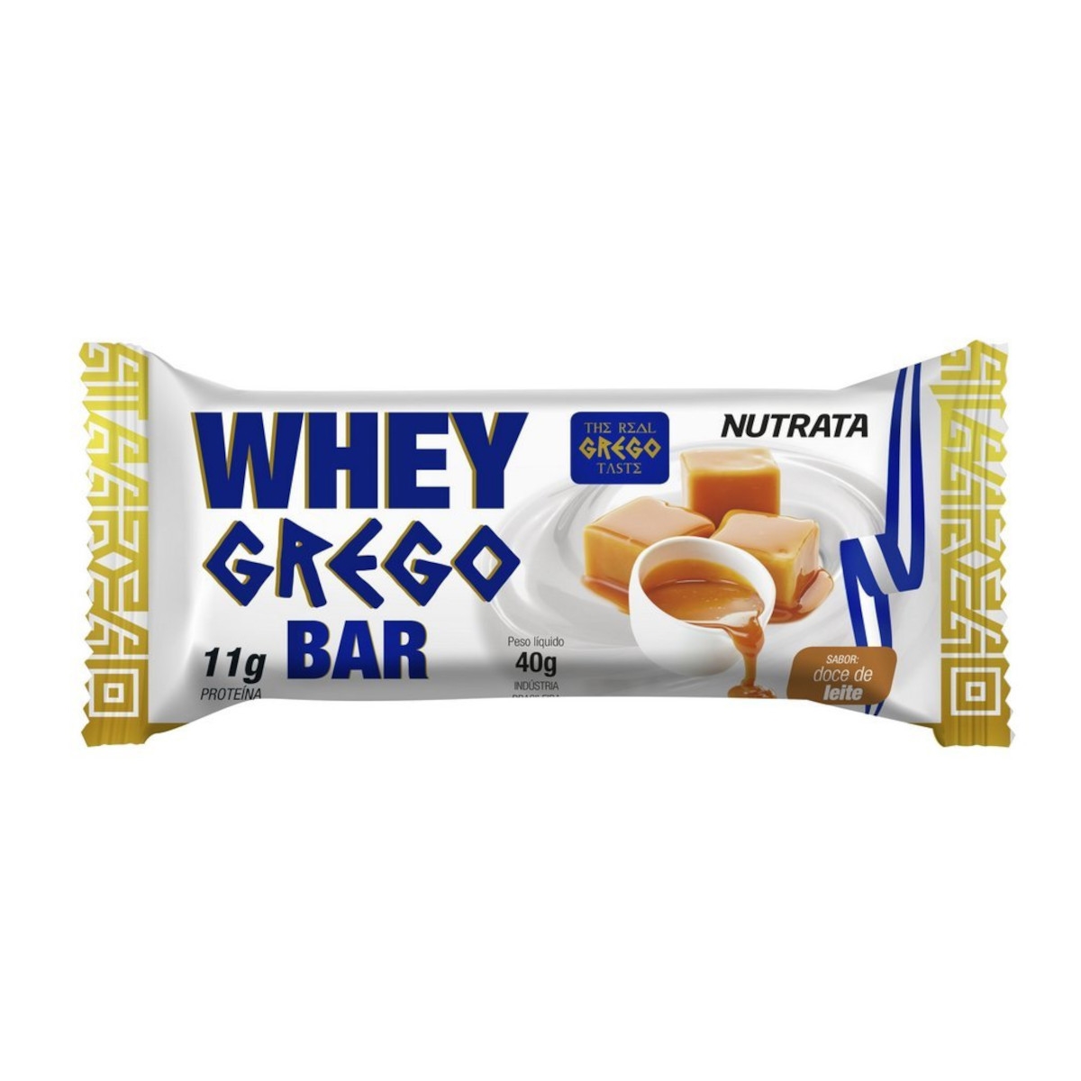 Barra Whey Nutrata Grego Bar Doce de Leite 40g - Barra Whey Nutrata ...