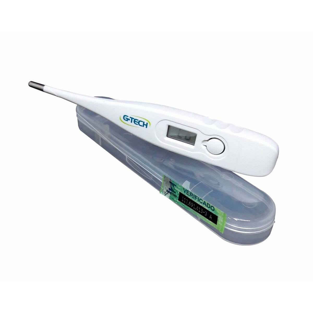 Termômetro Clínico Digital TH1027 Branco - G-Tech - Termômetro Clínico ...
