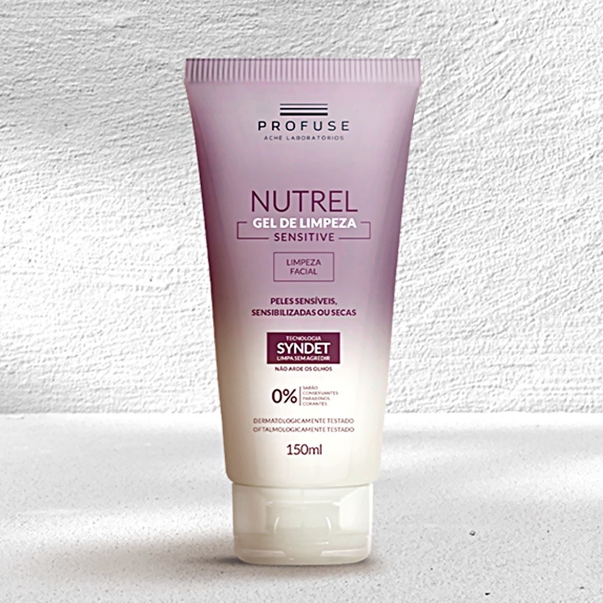 Gel de Limpeza Facial Profuse Nutrel Sensitive 150ml - Gel de Limpeza ...