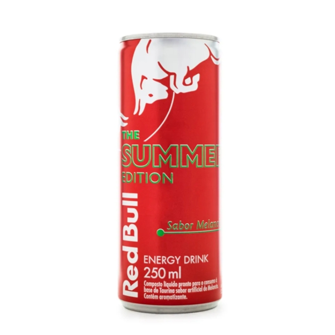 Energético Red Bull The Summer Edition Melancia Lata 250ml - Energético ...