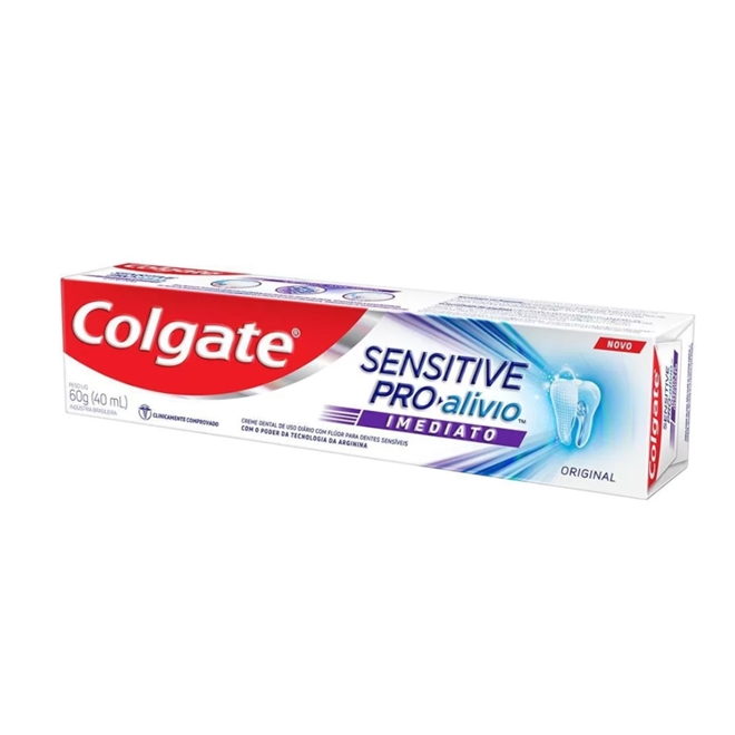Creme Dental Colgate Sensitive Pro-Alívio Imediato Original 60g - Creme ...
