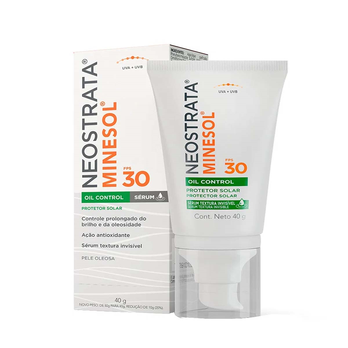 Protetor Solar Neostrata Minesol Fps30 Oil Control Sérum 40g - Protetor ...