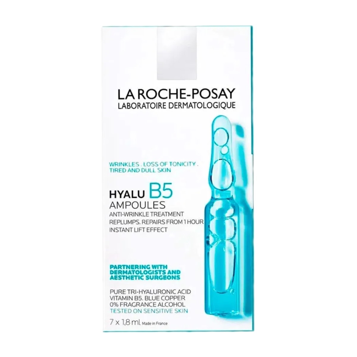 Sérum Antirrugas La Roche Posay Hyalu B5 com 7 ampolas - Sérum Antirrugas La Roche Posay Hyalu ...