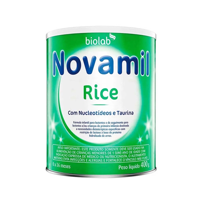 NOVAMIL RICE 400G - NOVAMIL RICE 400G - BIOLAB