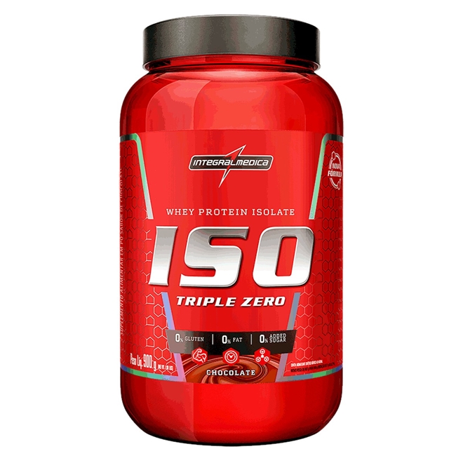 Whey Protein Integralmédica Iso Triple Zero Chocolate 900g - Whey Protein Integralmédica Iso ...