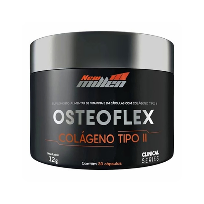 Suplemento de Vitamina New Millen Osteoflex Colágeno Tipo II 30 ...