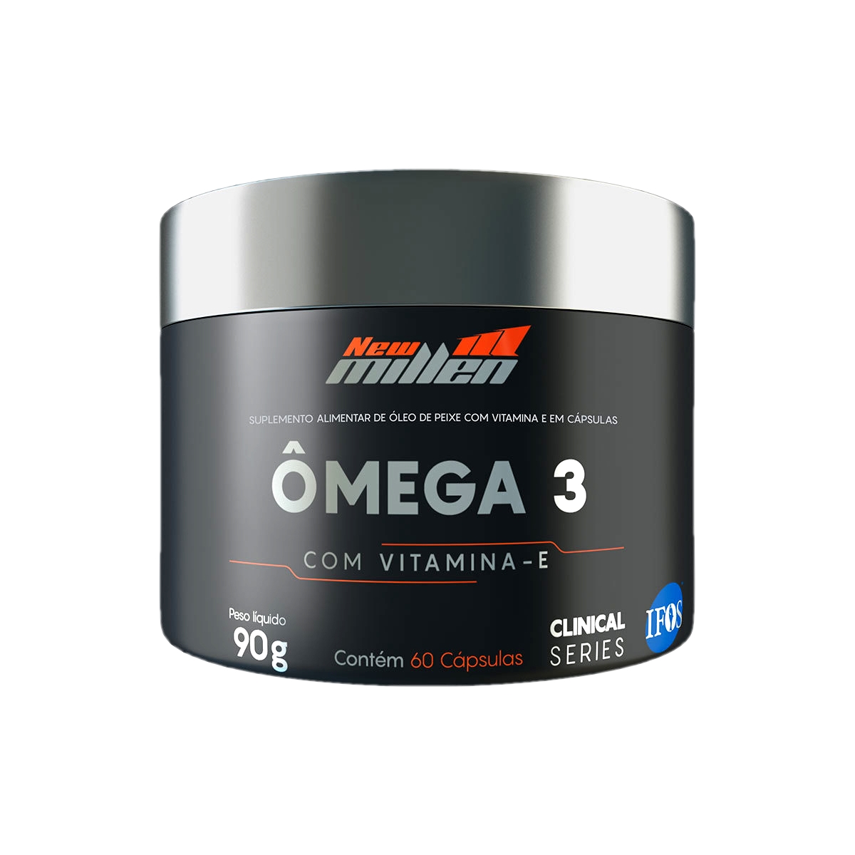 Suplemento Ômega 3 New Millen Vitamina-E 60 cápsulas - Suplemento Ômega ...