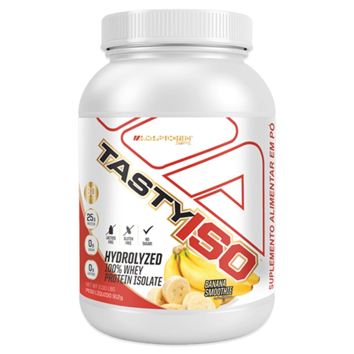 Whey Protein Adaptogen Tasty ISO Banana Smoothie 912g - Whey Protein ...