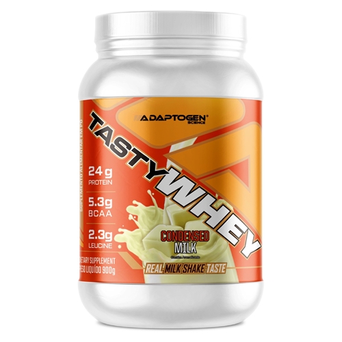 Suplemento em Pó Adaptogen Tasty Whey 3W Condensed Milk 900g ...