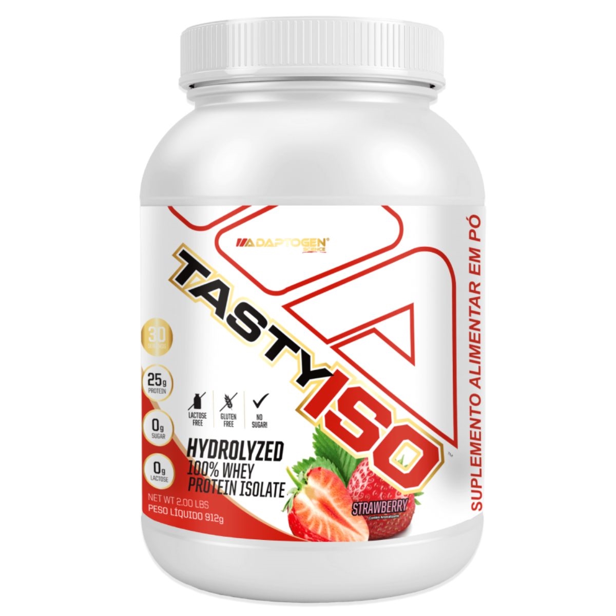 Whey Protein Adaptogen Tasty ISO Strawberry 912g - Whey Protein ...