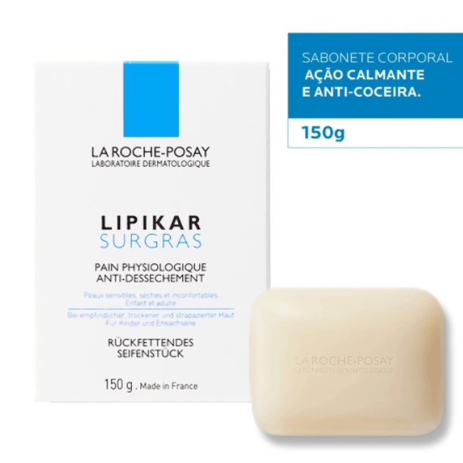 Sabonete em Barra La Roche Lipikar Surgras 150g - Sabonete em Barra La ...