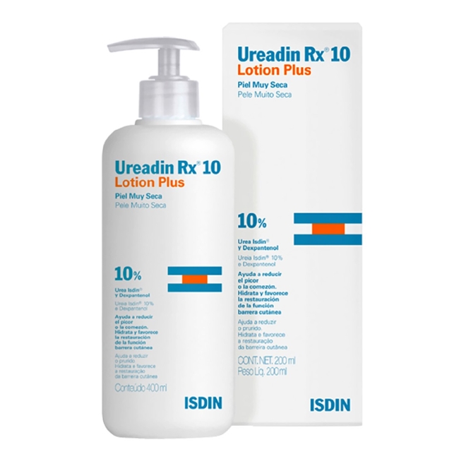 Loção Hidratante Isdin Ureadin Rx 10 Plus Corporal 400ml - Loção ...