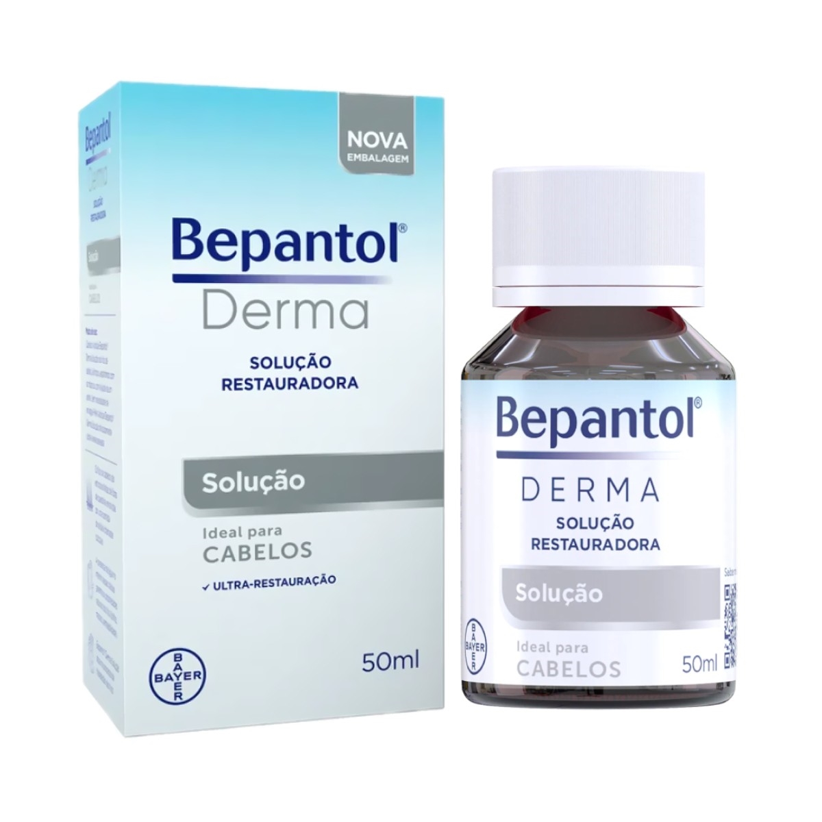 Solução Restauradora Bepantol Derma Cabelos 50ml - Solução Restauradora ...