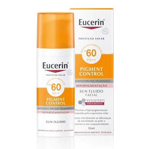 Protetor Solar Eucerin Pigment Control Fps60 Sun Fluid 50ml - Protetor ...