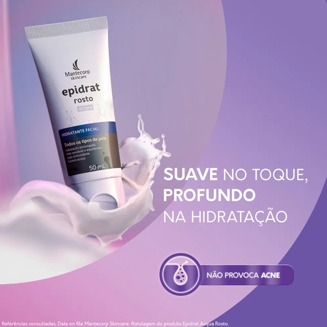 Hidratante Facial Mantercorp Epidrat Acqua 50ml - Hidratante Facial ...