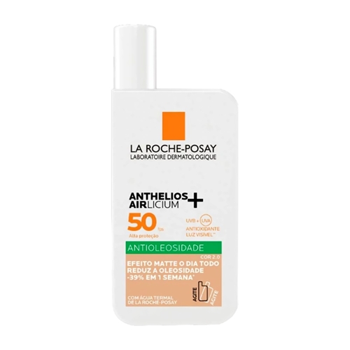 Protetor Solar La Roche Anthelios Airlicium FPS50 Cor 2.0 40ml ...