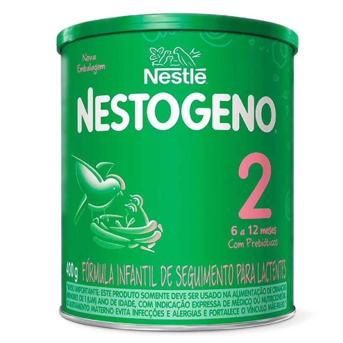 Fórmula Infantil Nestlé Nestogeno 2 (6 a 12 meses) 400g - Fórmula ...