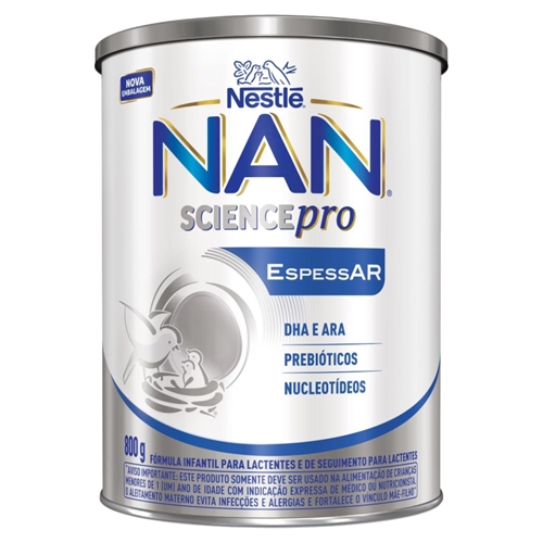 Fórmula Infantil Nestlé Nan EspessAR 800g - Fórmula Infantil Nestlé Nan ...
